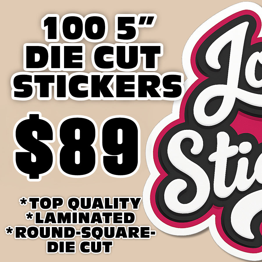 Custom Die Cut Stickers | Fast Turnaround | Los Stickers